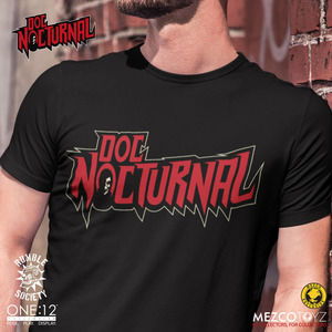 Rumble Society Doc Nocturnal - Logo T-Shirt | Mezco Toyz